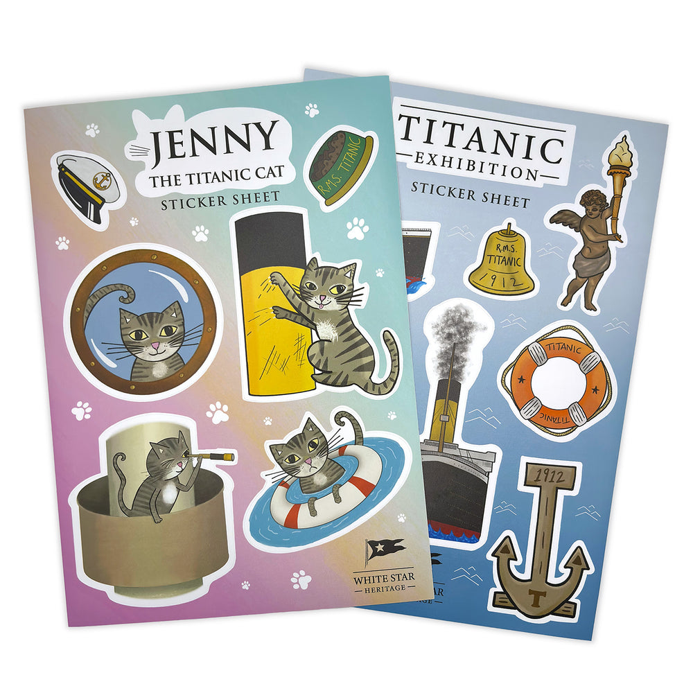 Titanic Sticker Sheets by Merpola