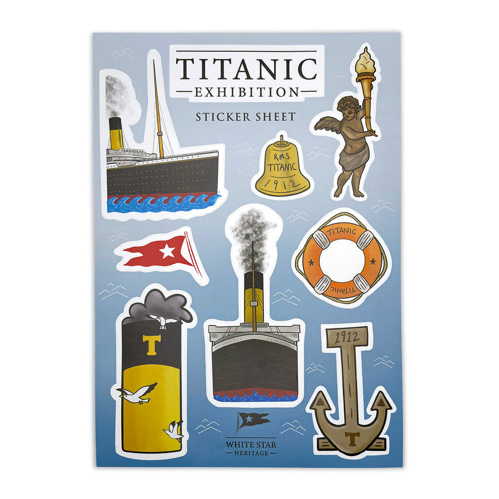 Titanic Sticker Sheets by Merpola